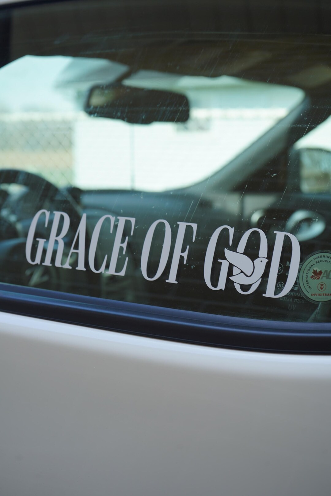 Grace of God | Car Sticker Vinyl Decal | Windows Laptops Etc - Etsy