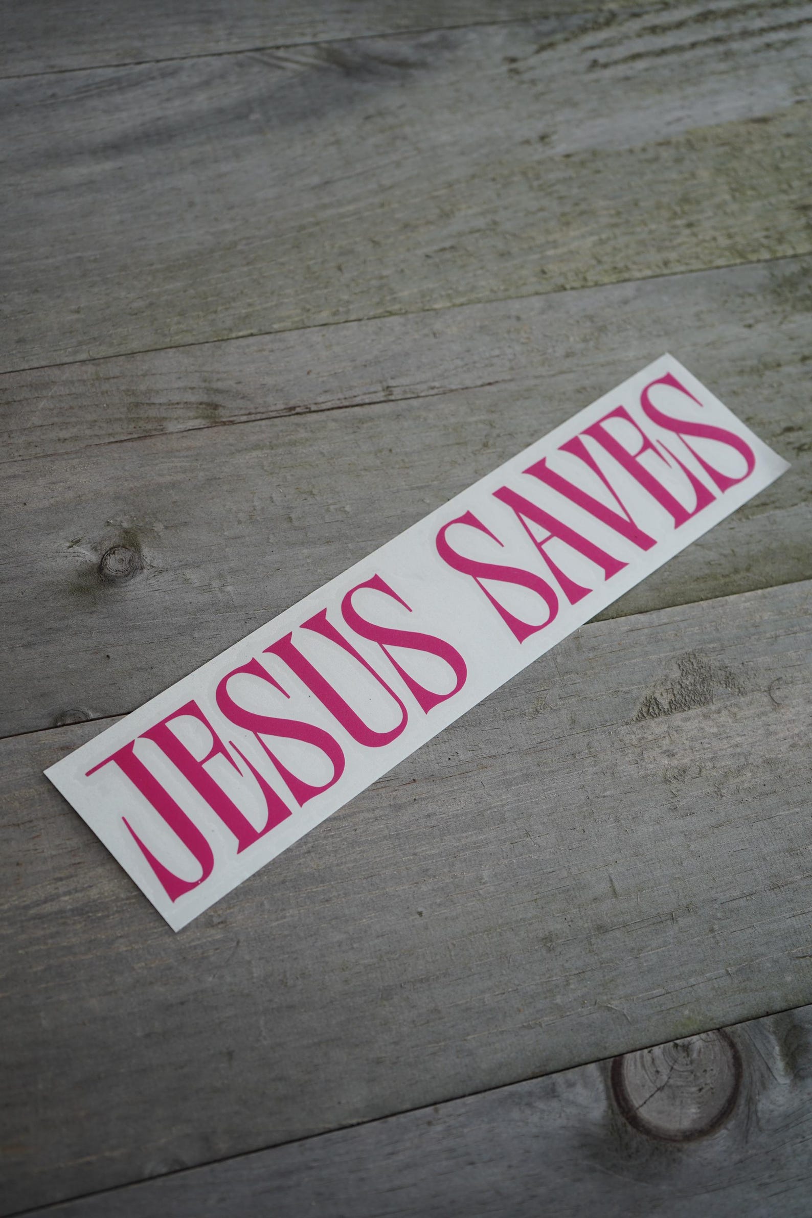 Jesus Saves Car Sticker | Christian Vinyl Decal for Car or Laptop ...