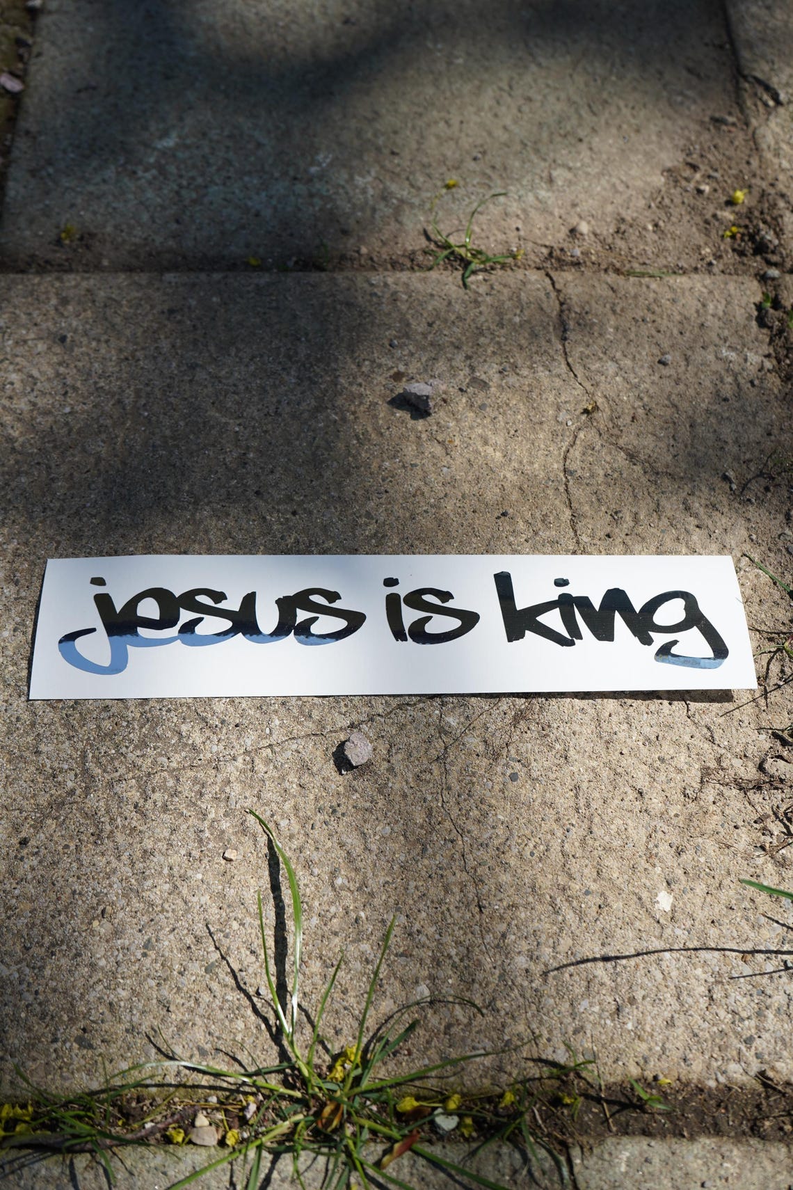 Jesus is King | Car Sticker Vinyl Decal | Windows Laptops Etc - Etsy