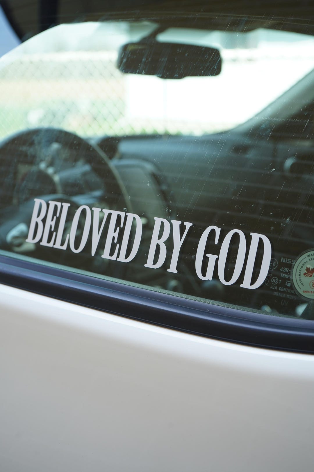 Beloved by God | Car Sticker Vinyl Decal | Windows Laptops Etc - Etsy