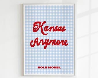 Role Model Posters | Kansas Anymore Album Art, Aesthetic Music Print ...