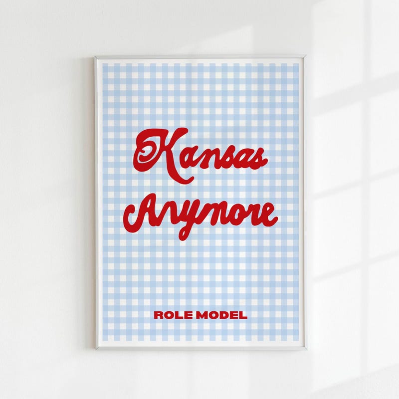 Kansas Anymore Poster - Etsy