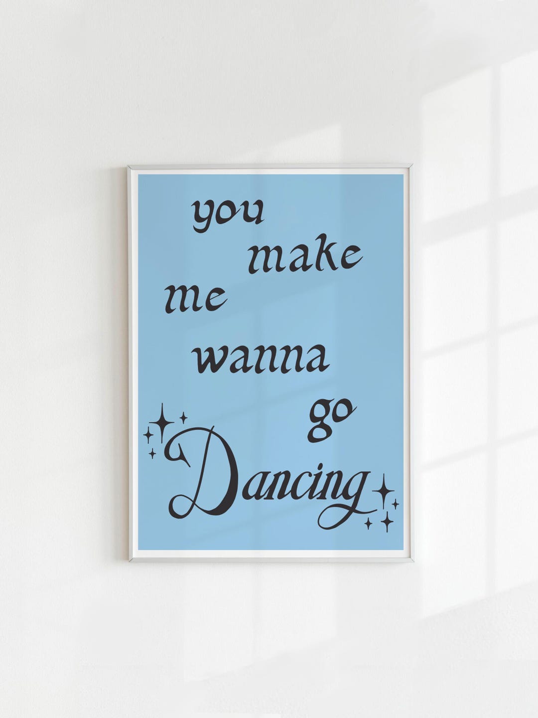 Clairo Charm Poster You Make Me Wanna Go Dancing Print - Etsy