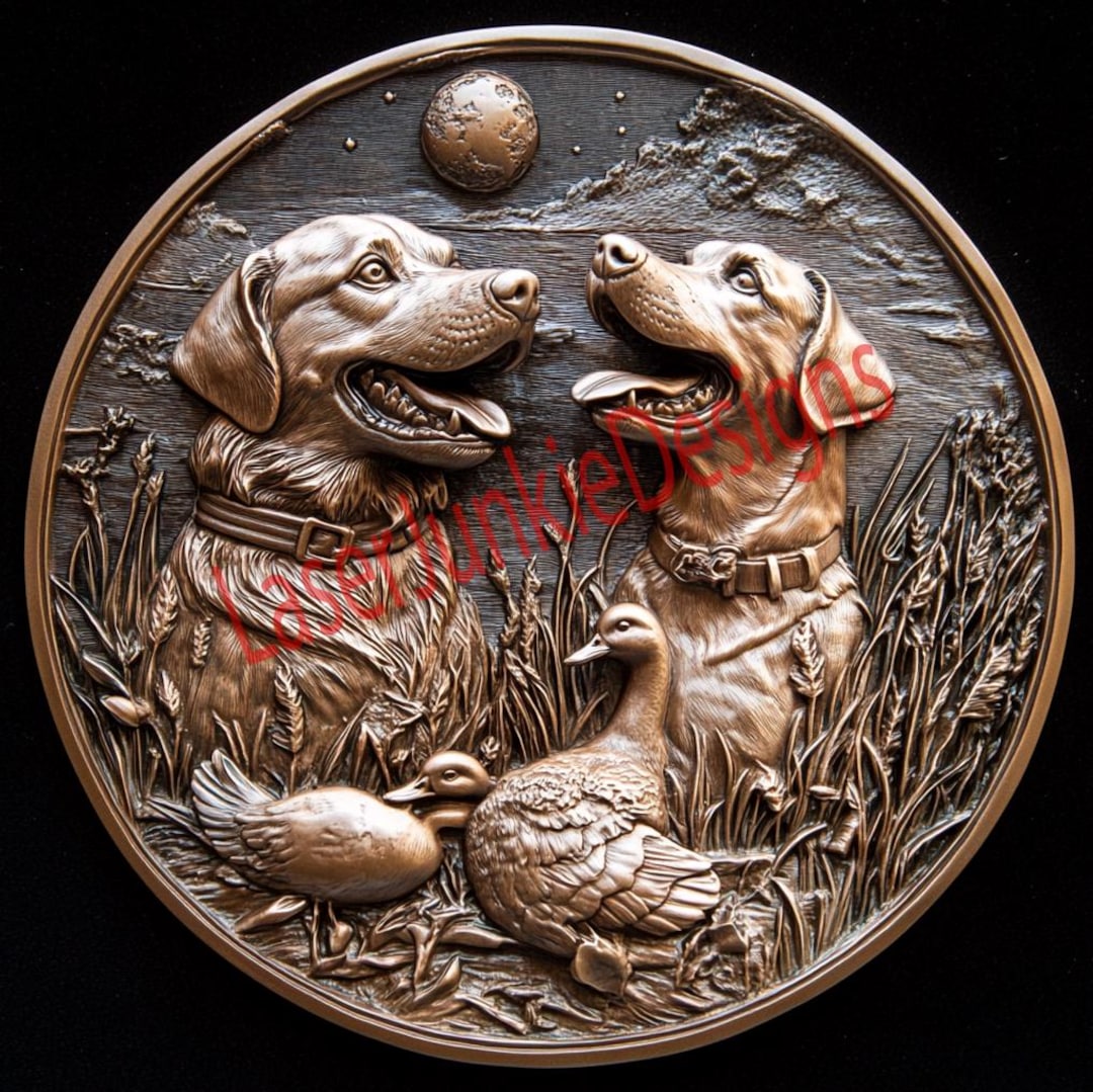 Labrador Bird Dogs Depth Map - Etsy