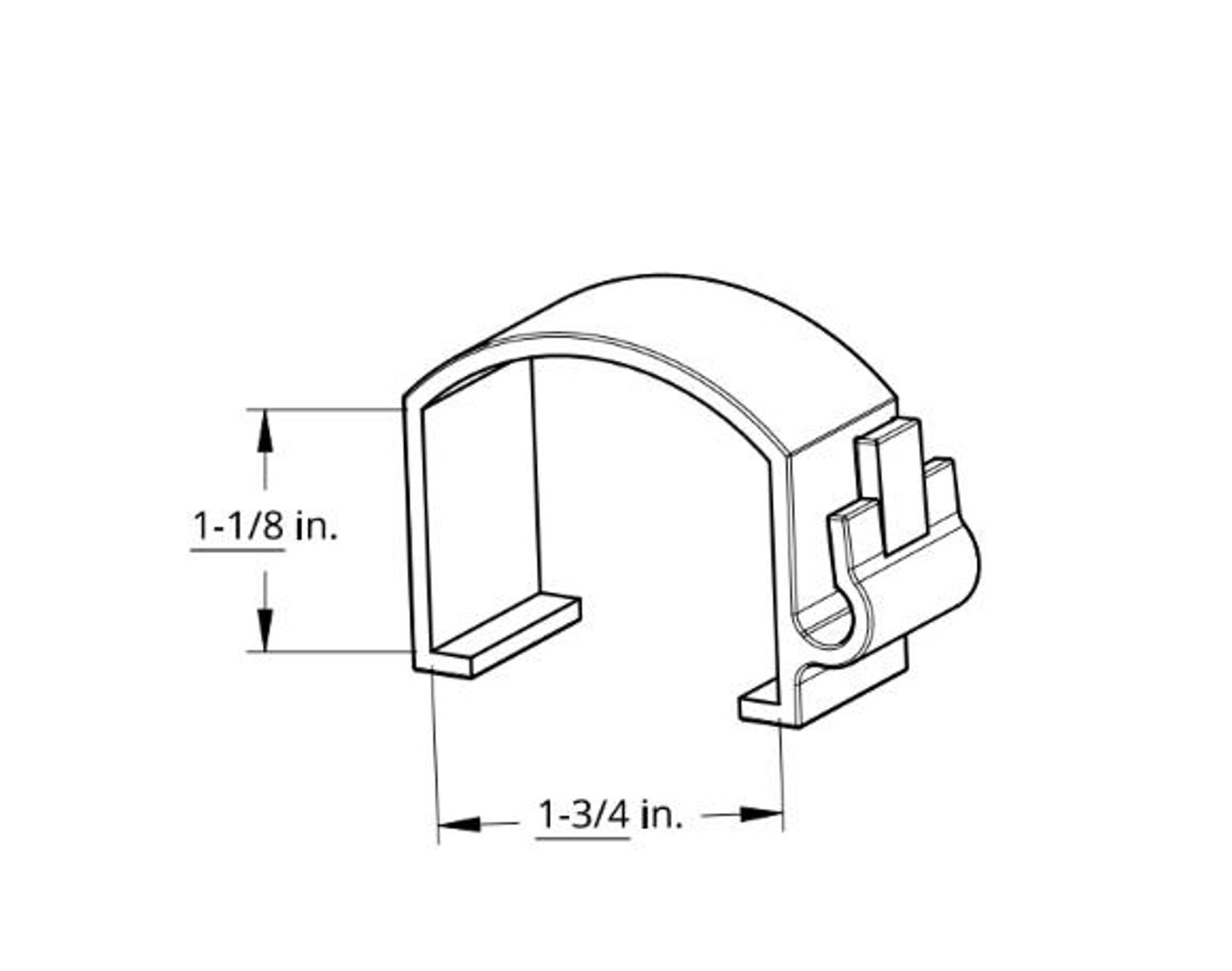 Deck Railing Light Clips (compatible With Westbury C10, C30 and Glass ...