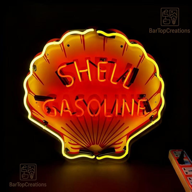 Shell Gasoline - Etsy