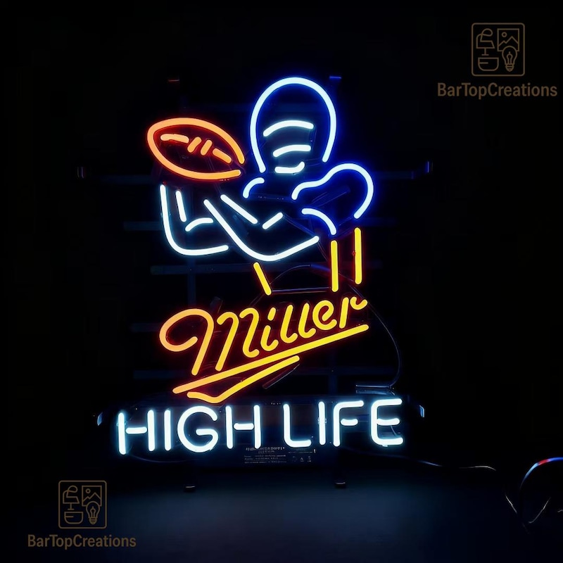 Miller High Life Lighted - Etsy UK
