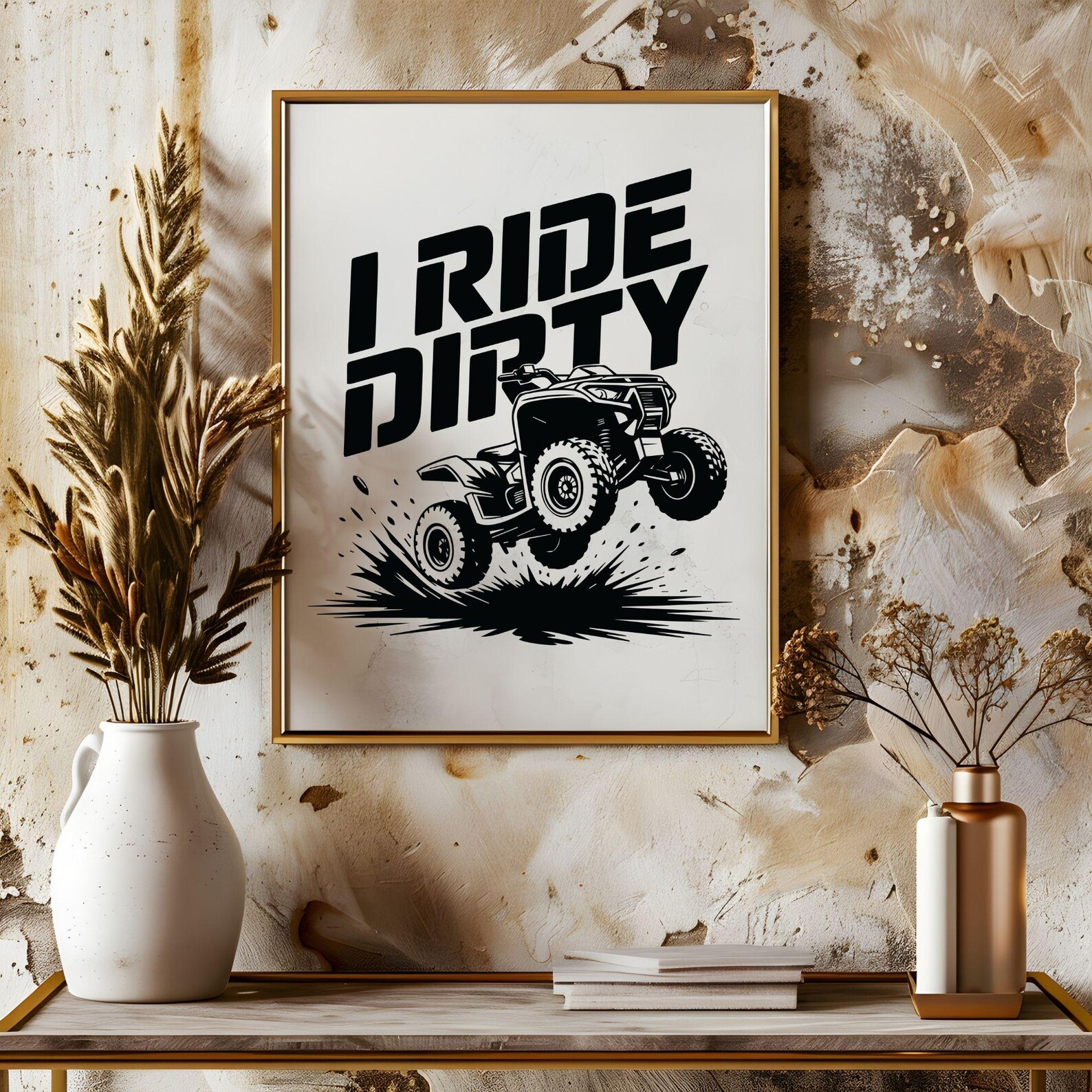 I Ride Dirty Svg, Atv Svg, Dirt Bike Svg, Four Wheeler Svg, off Road Svg, Mud Riding Svg, Atv ...