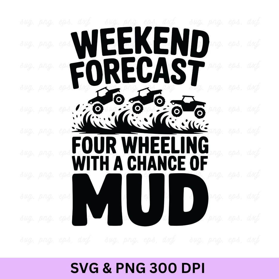 Four Wheeling SVG: ATV, Dirt Bike, & Mud Riding Designs (digital ...