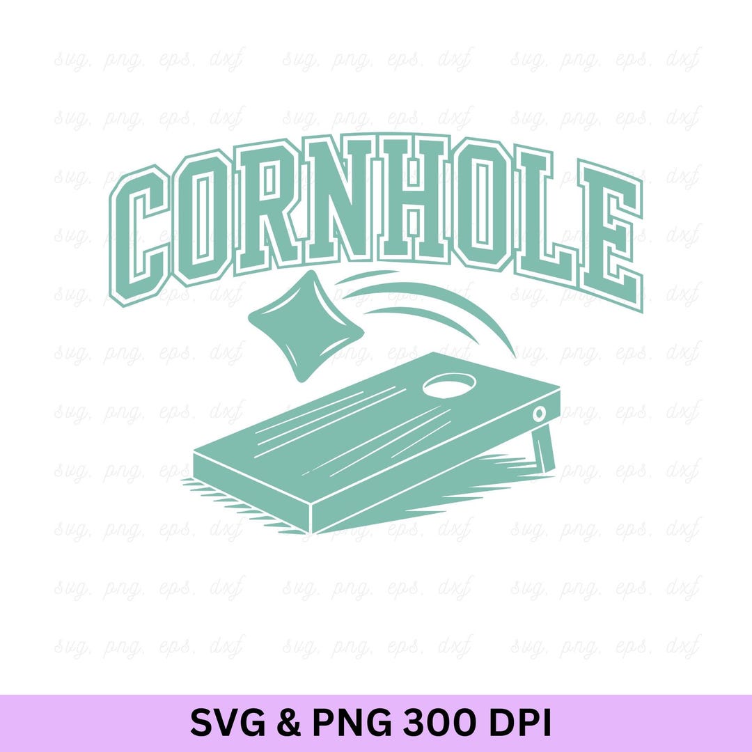 Cornhole Svg Png, Cornhole Player Svg, Cornhole Game Svg, Cornhole Star ...