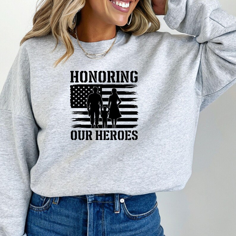 Honoring Our Heroes Svg, Memorial Day Svg, USA Flag Svg, Military ...