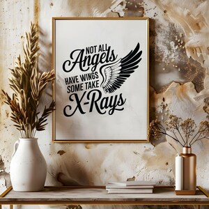 X-ray Tech Angel Wings SVG: Radiology Cut File (digital Download) - Etsy