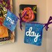 One Day at A Time Mini Prayer Flag Garland: Hand-painted Cotton - Etsy