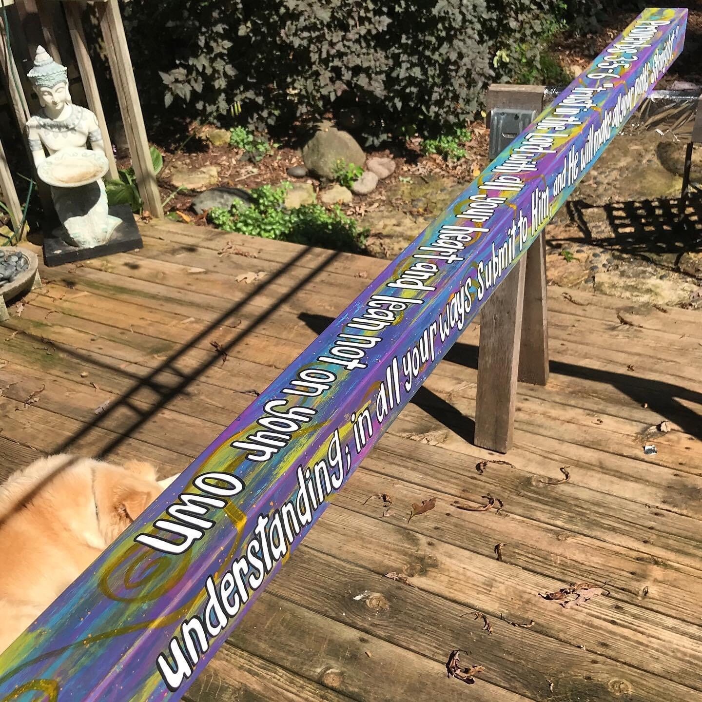 Garden Peace Pole. Personalized With Words/quotes. 4x4x7 - Etsy