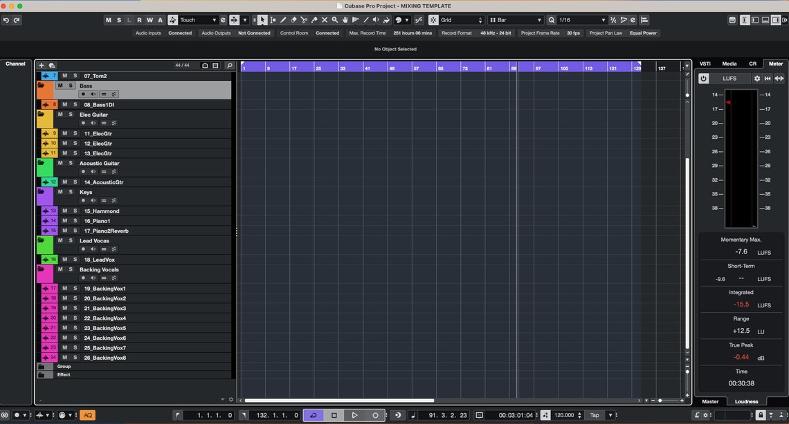 Cubase 13 & 14 Universal Mixing Template – Mix Any Song Like a Pro! - Etsy