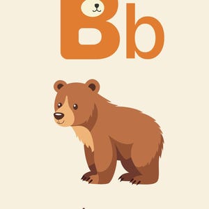The ABC for Children - Animals Edition - Etsy
