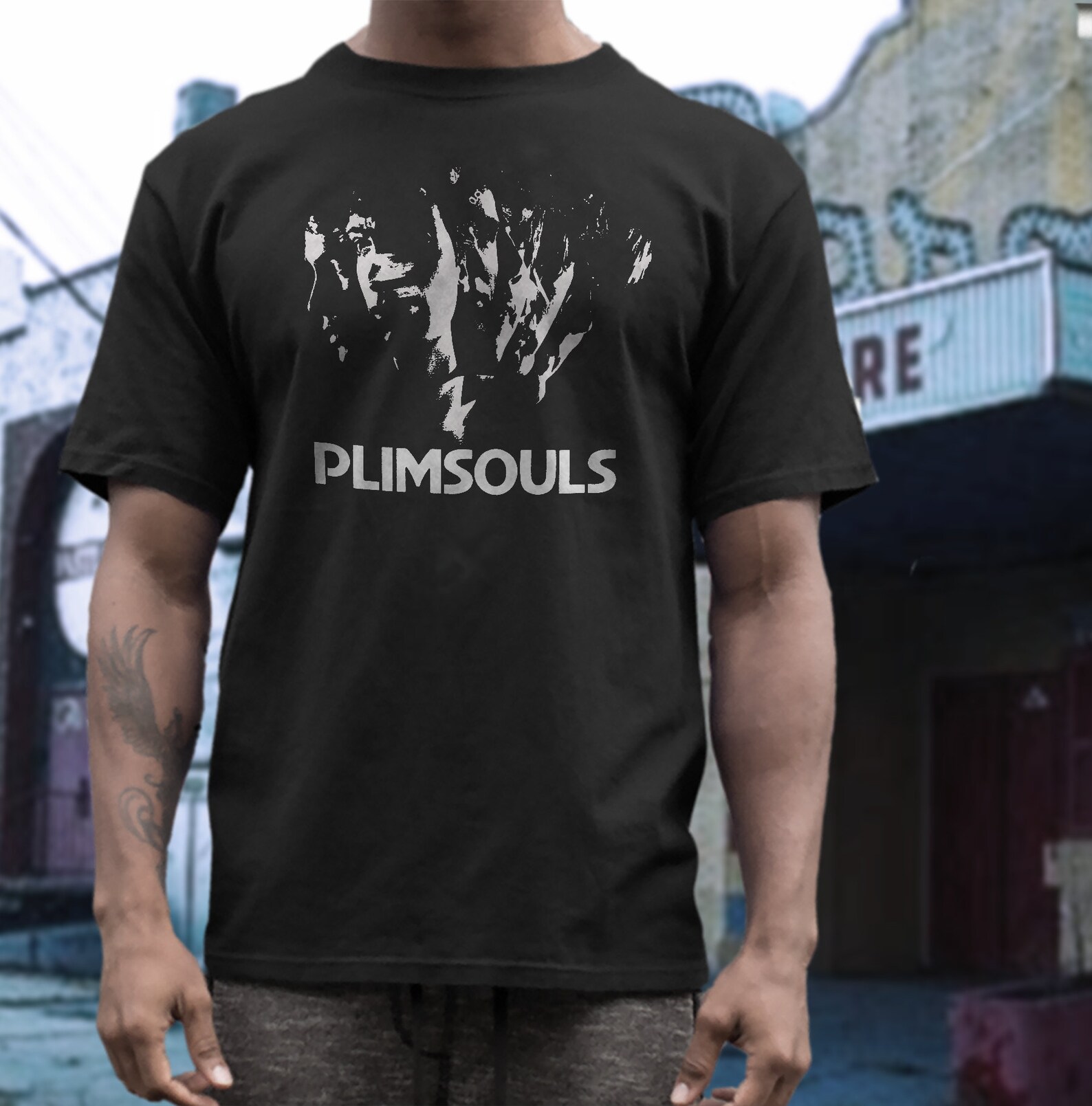 The Plimsouls T Shirt Screen Print Short Sleeve Shirt Cotton - Etsy