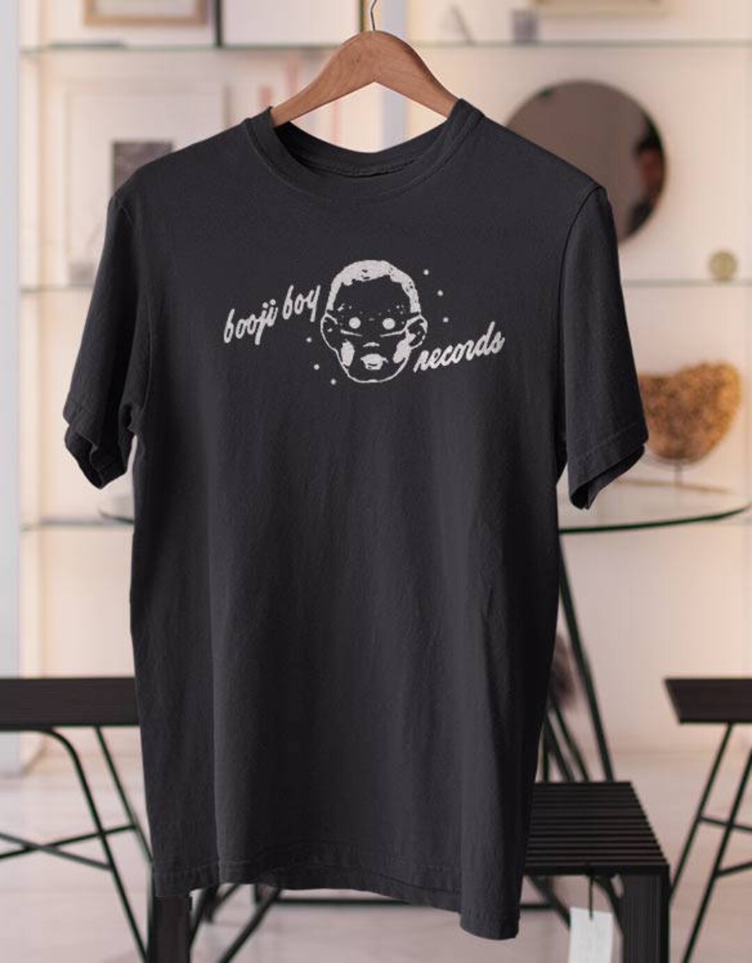 Booji Boy Records T Shirt Screen Print Short Sleeve Shirt - Etsy