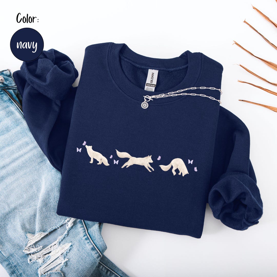 Quicksilver Onyx Sweatshirt, Snow Fox Crewneck, Fantasy Bookful Merch ...