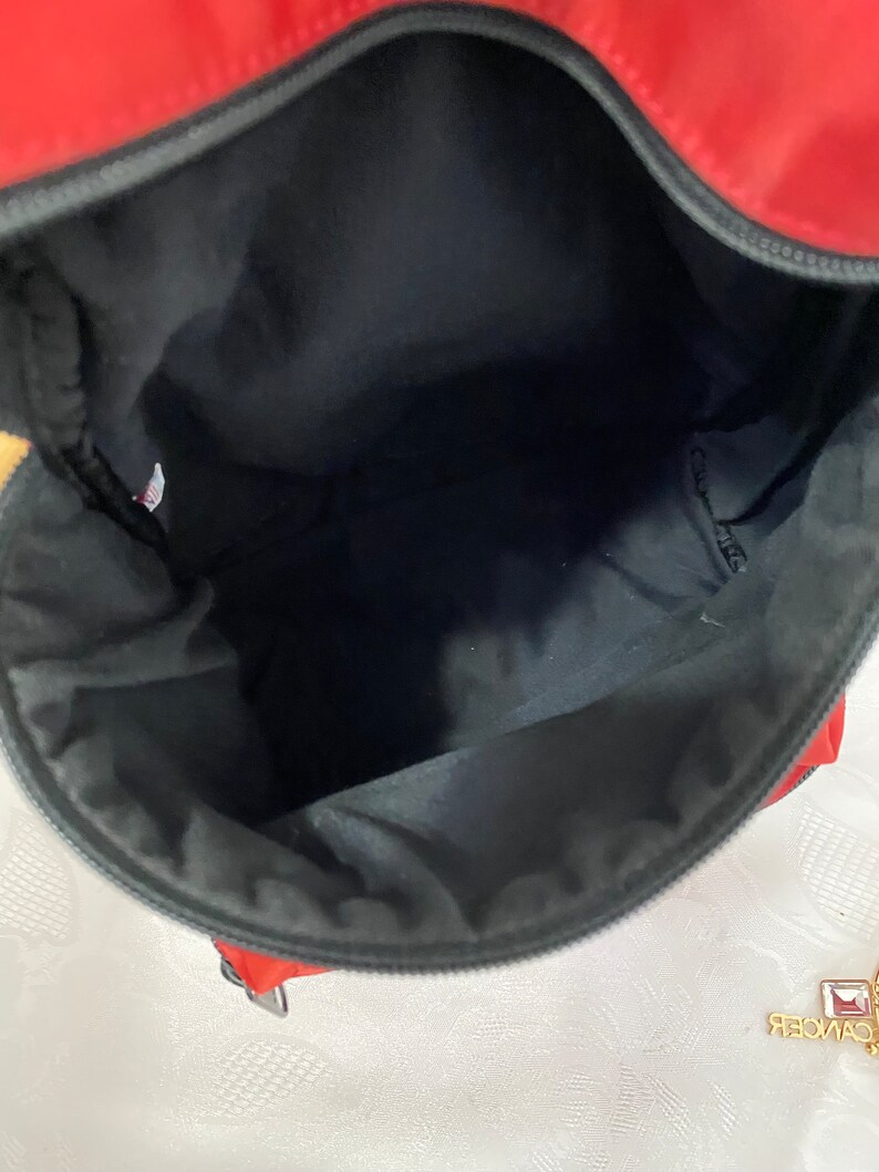 Kate Spade Rare Red Nylon Backpack Bag - Etsy