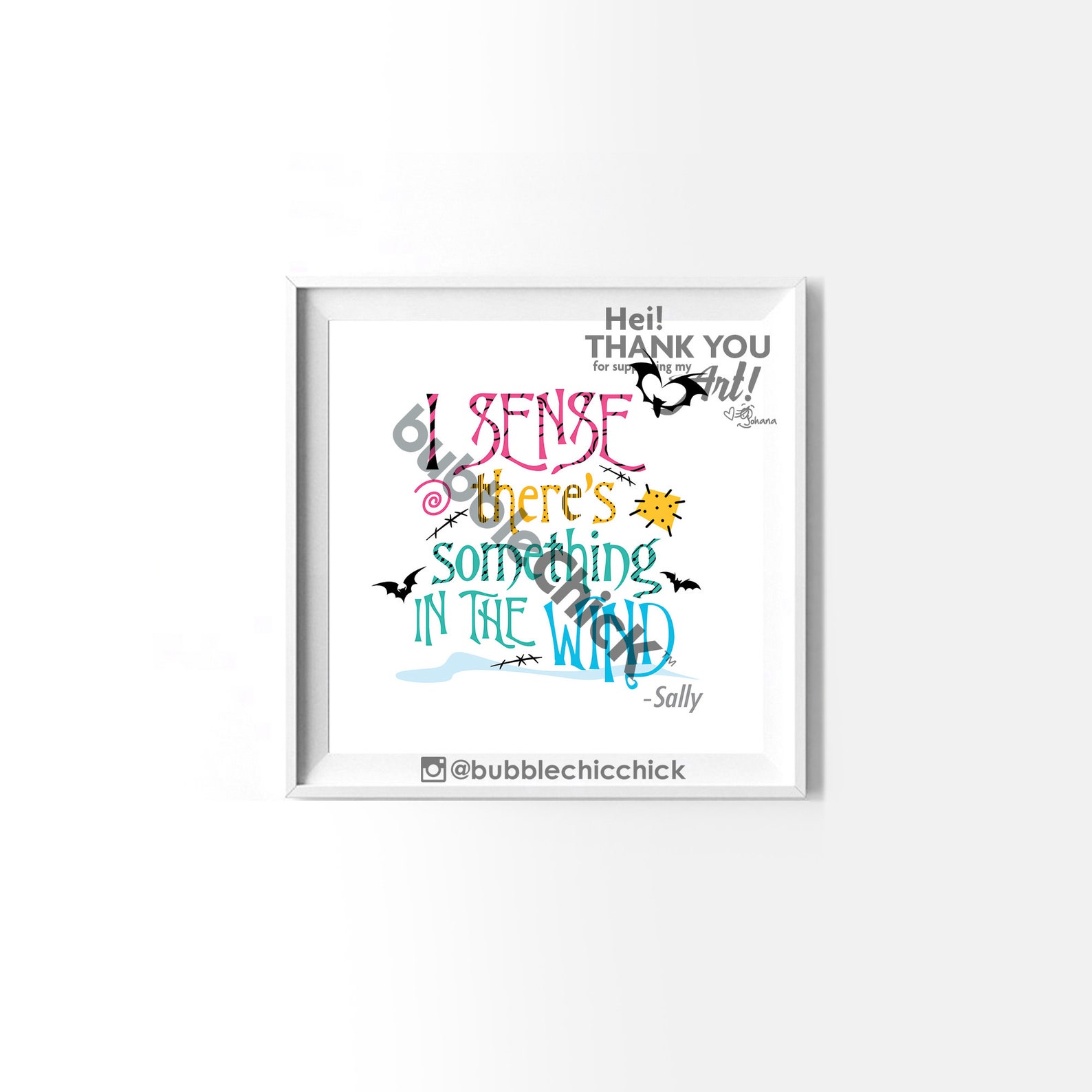 Sally Quote Art Print Doll Art Print the Nightmare Before - Etsy