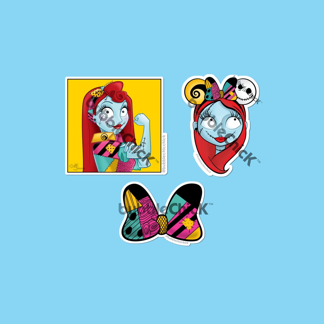 Nightmare Before Christmas Fanart | Sally Sticker | Sally Riveter ...