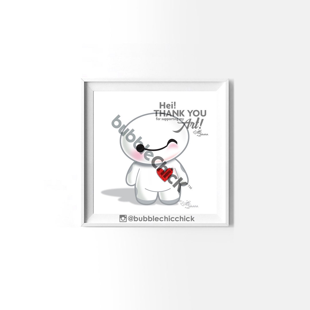 Baymax Print Baby Baymax Print Big Hero Six Print I Am Baymax Print - Etsy