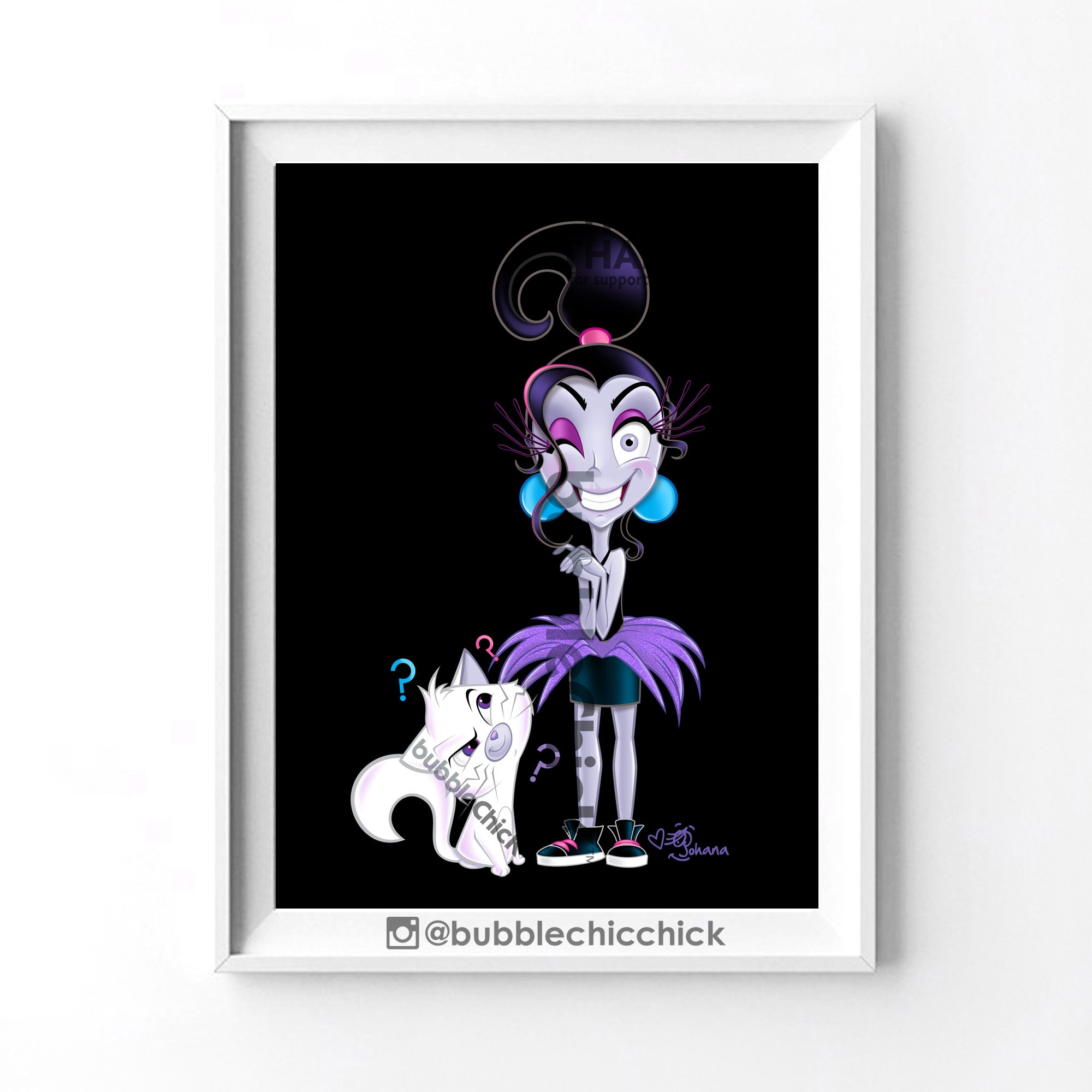 Young Yzma Print - Etsy