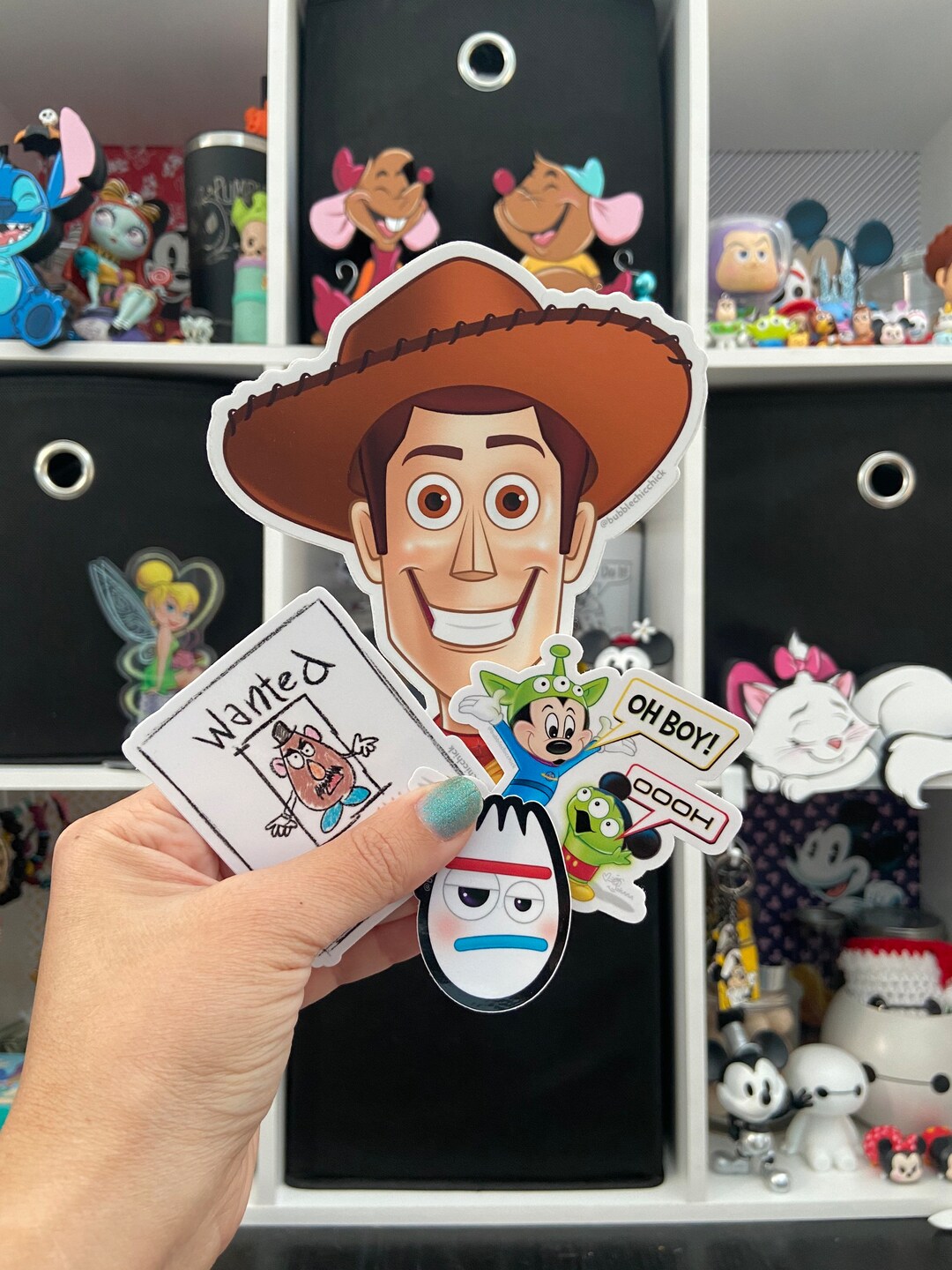 Sticker Bundle Toy Story 1 Large 3 Regular Size Woody Potato Head LGM ...