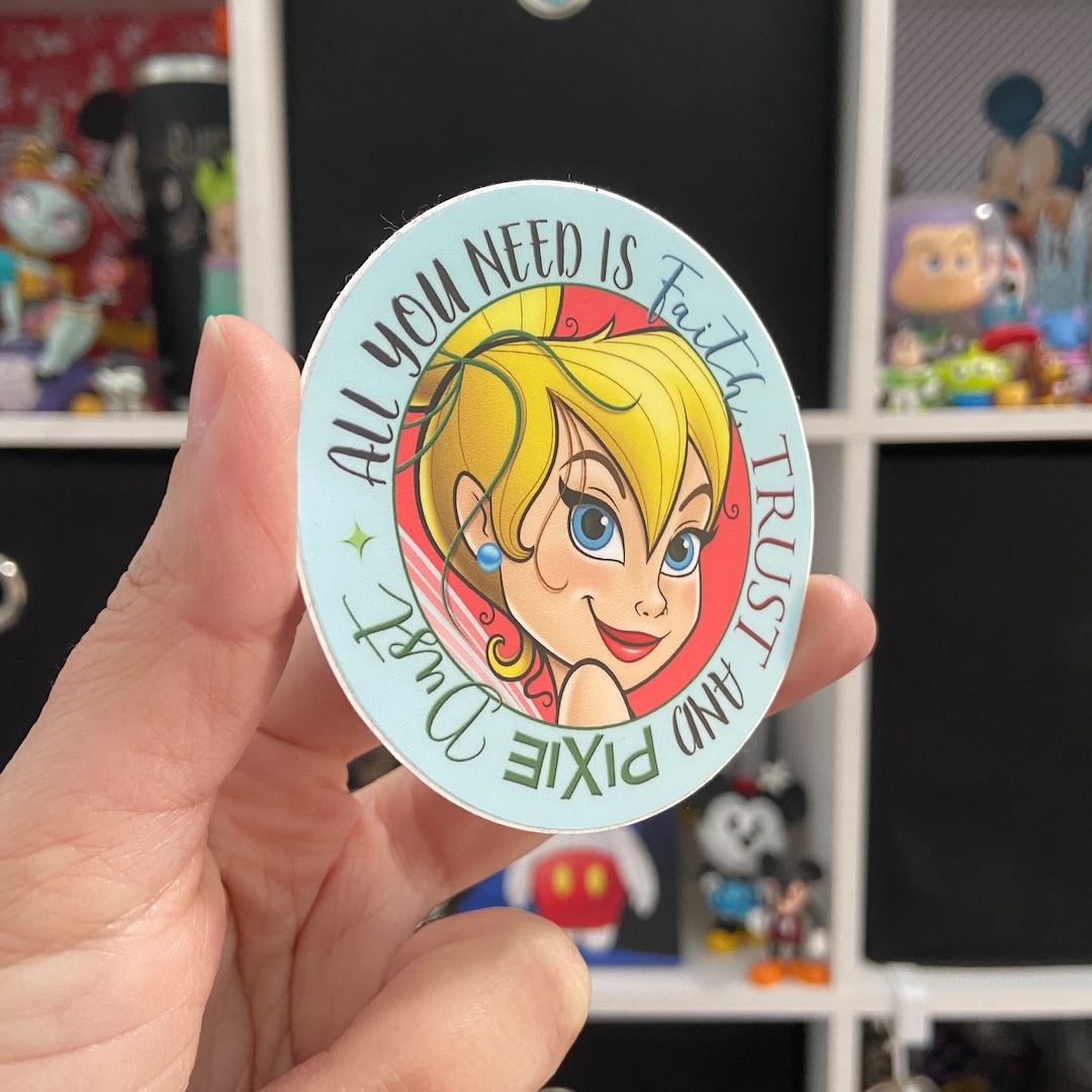 Disney Fanart Stickers Tinker Bell Sticker Disney Fairy Stickers New ...