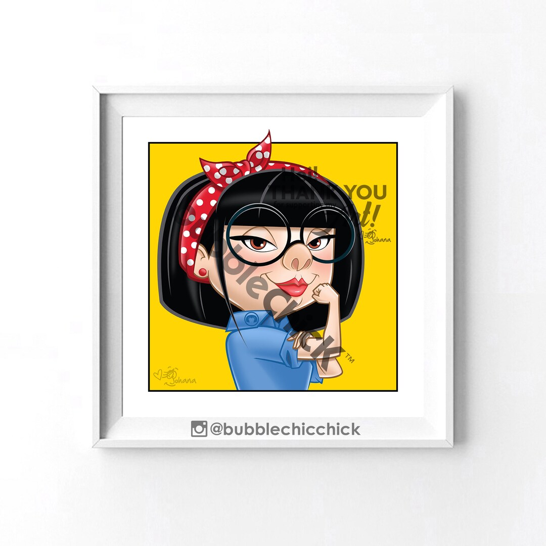 Riveter Print Edna Print Edna Riveter - Etsy
