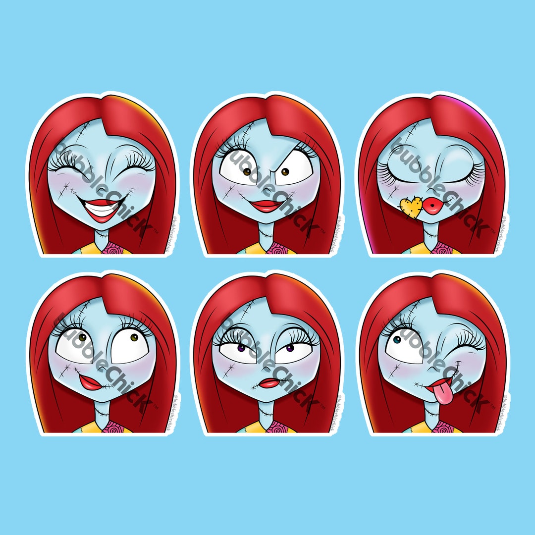 Sally Faces Stickers: 3" Die Cut Vinyl, Weatherproof - Etsy