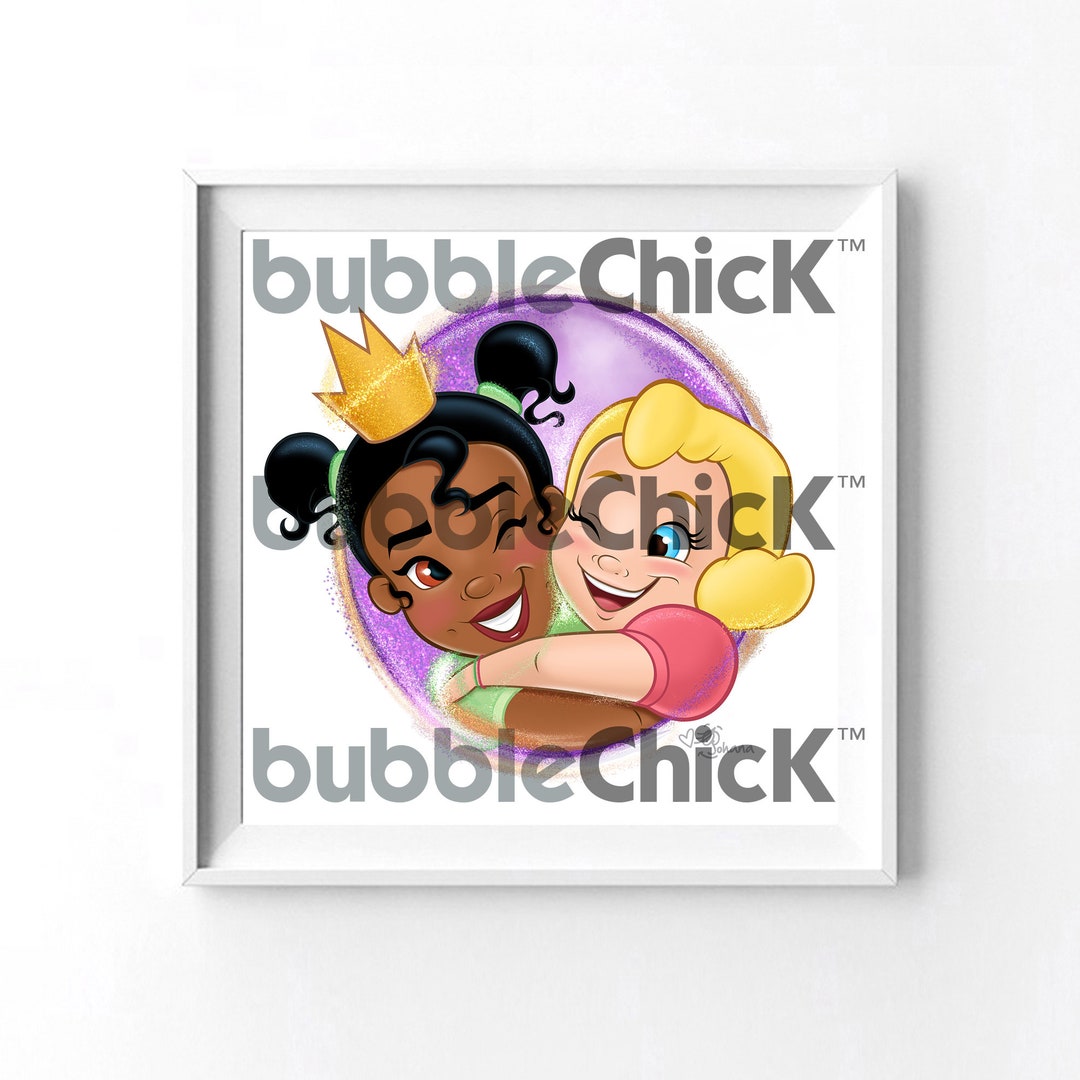 Tiana Princess Tiana and Charlotte - Etsy