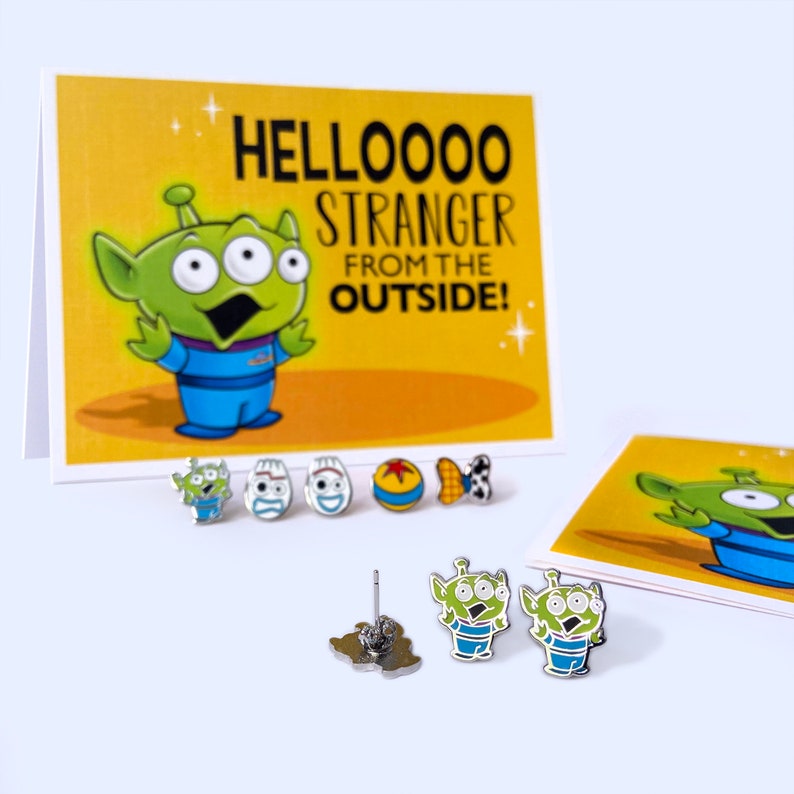 Greeting Card Aliens From Toy Story Print Aliens Oooooh Print | Etsy