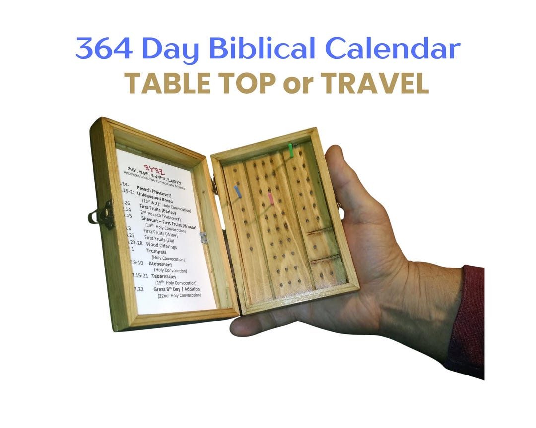 Enoch Jubilees Hebrew Feast Days Calendar: Israelite Moediym, Natsarim ...