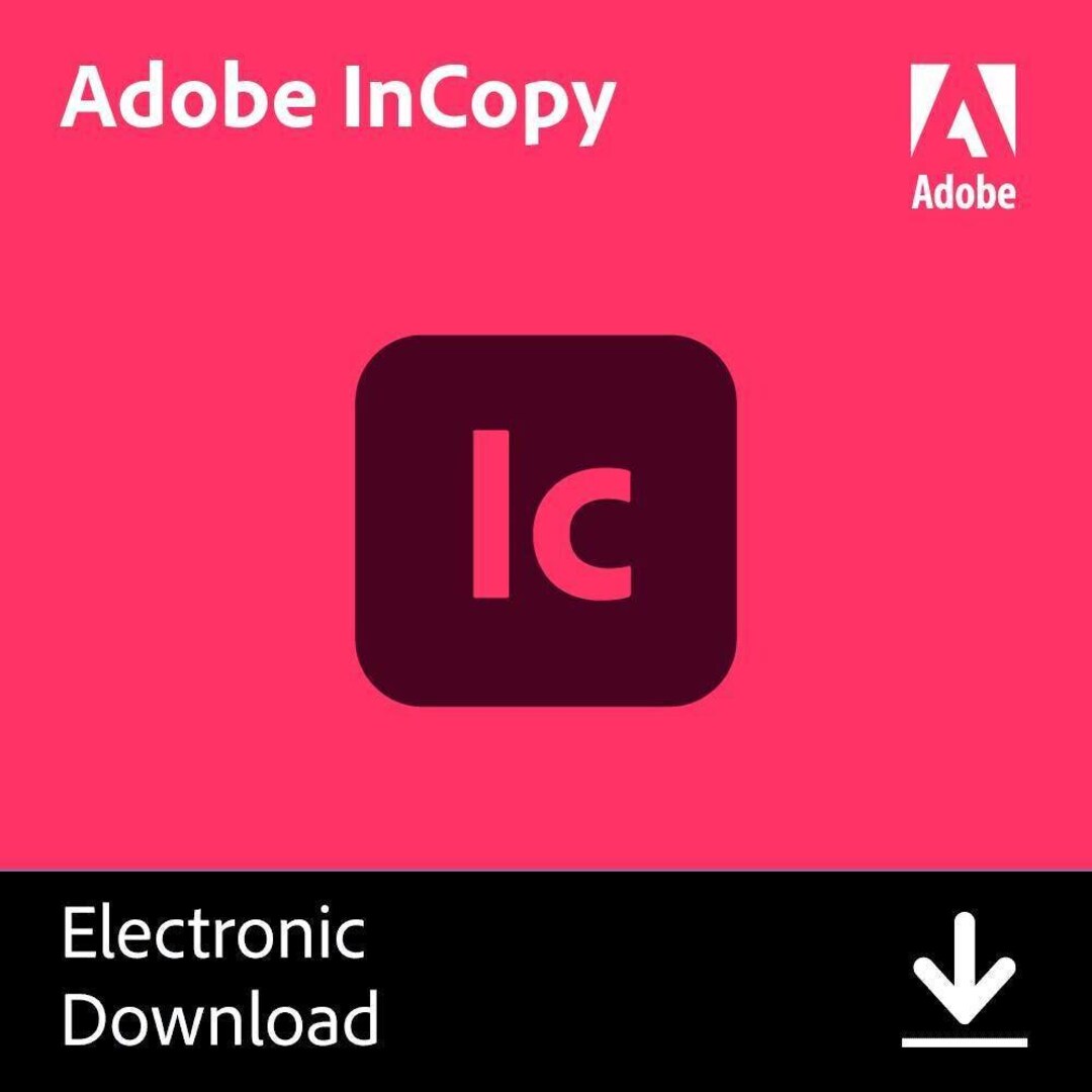 Adobe Incopy 2025 | Windows & Mac | Digital Download - Etsy