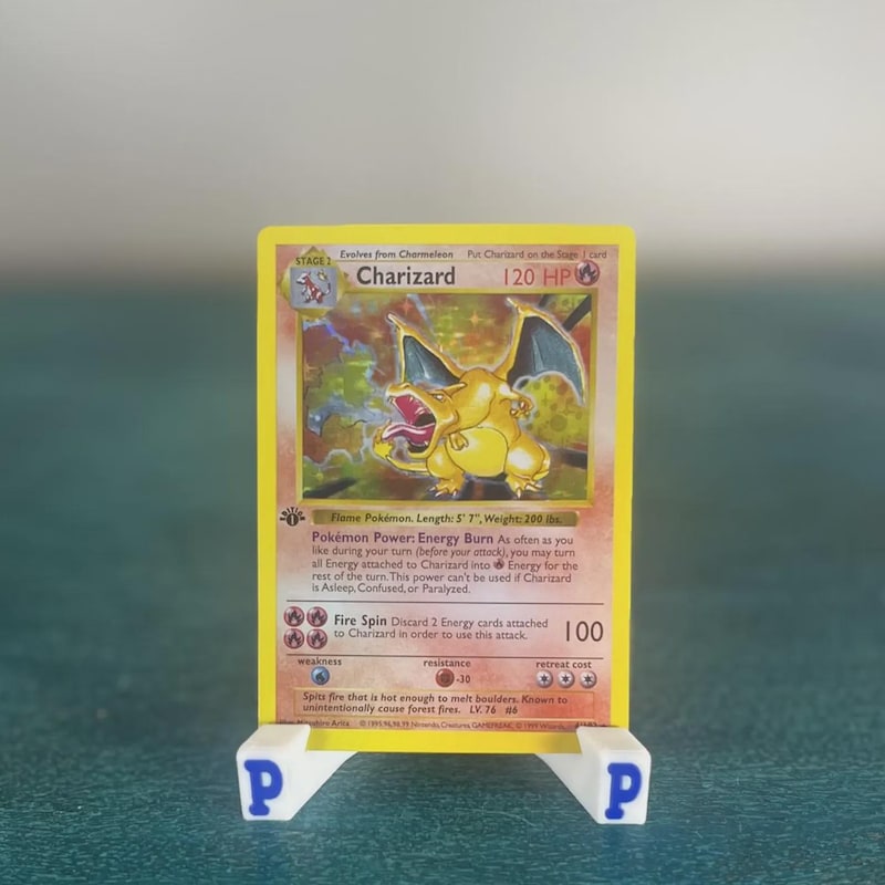 Fake Charizard Card - Etsy