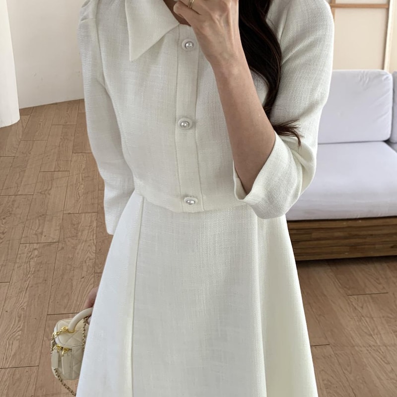 Korean Formal Fashion Dress - Etsy