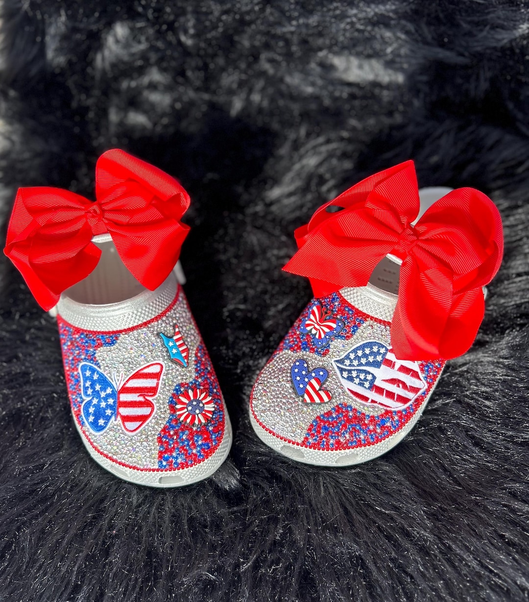 4th of July Crocs - Etsy