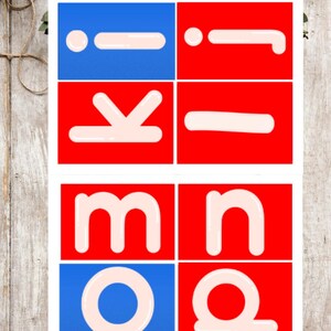 Printable Montessori-inspired Sandpaper Letters-lowercase Alphabet for ...