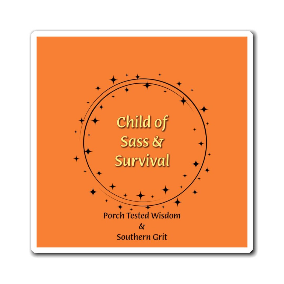 Sassy Survival Magnets - Child of Sass & Survival, Fun Kitchen Decor ...