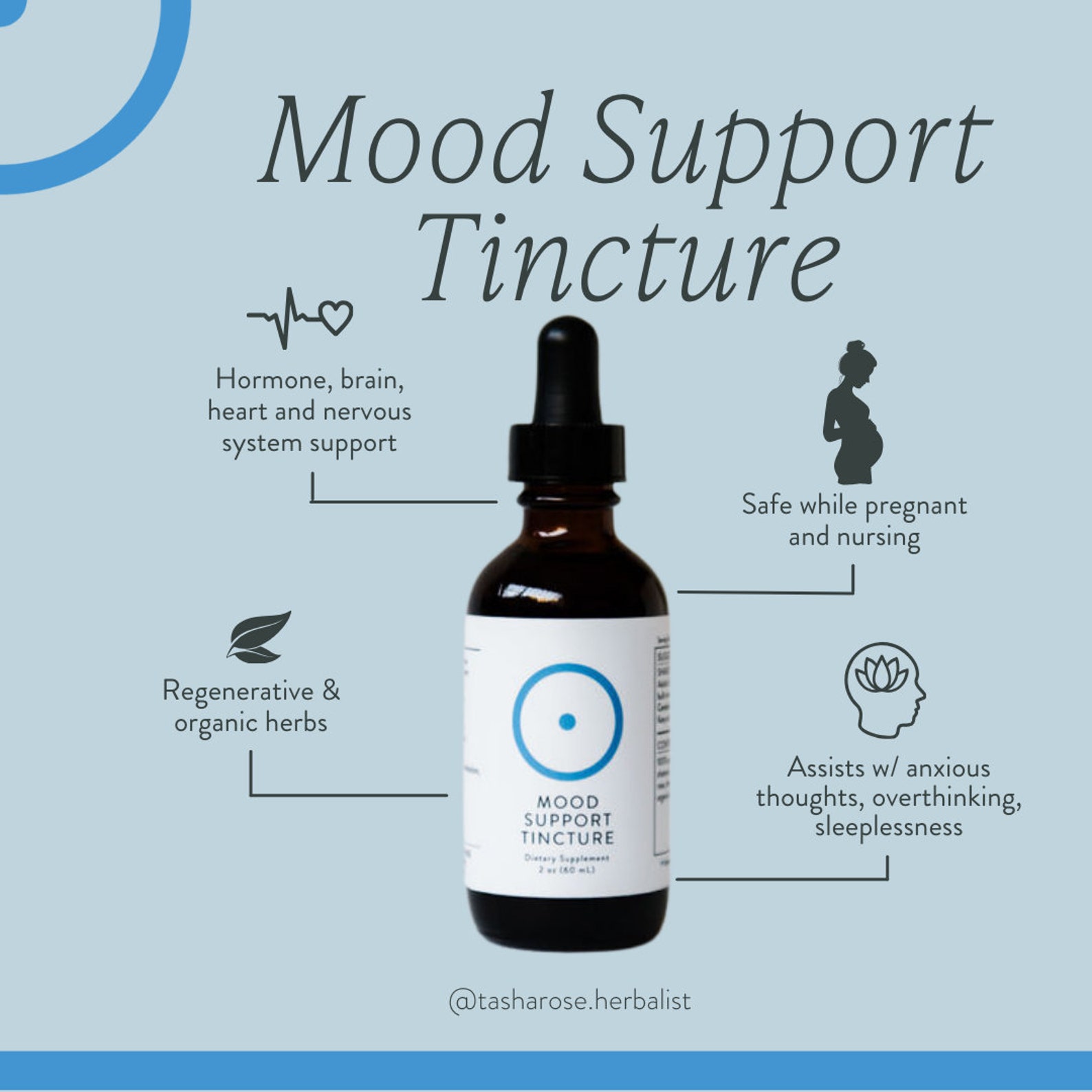 Mood Support Tincture - Prenatal / Postpartum - Etsy