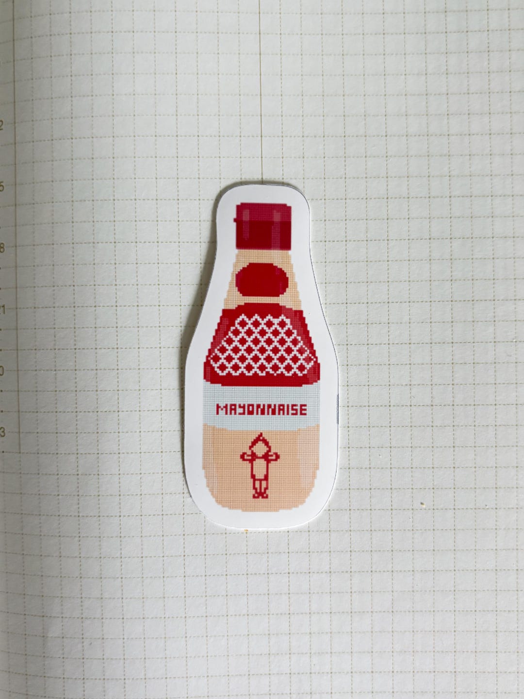 Pixel Kewpie Mayo Sticker | Vinyl Sticker, Matte, Laptop Stickers ...