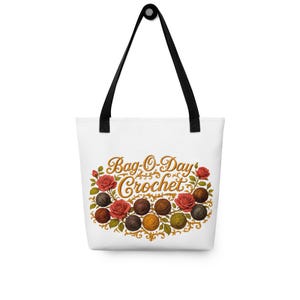 Bagoday Merch - "bag-o-day Floral Logo" Tote Bag - Etsy