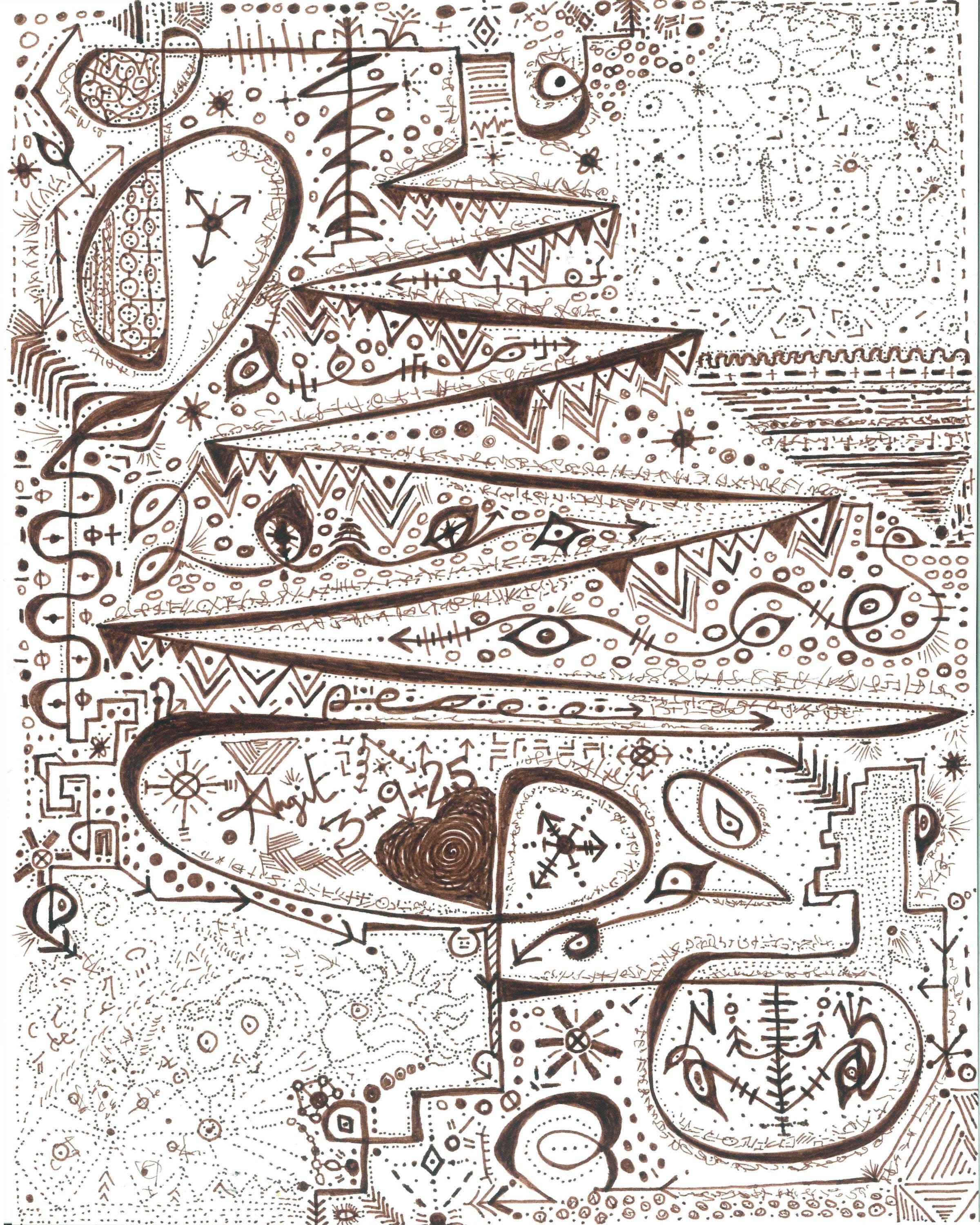 Heaven on Earth – Hand-drawn Soul Map (digital Download – 8x10 PDF) - Etsy