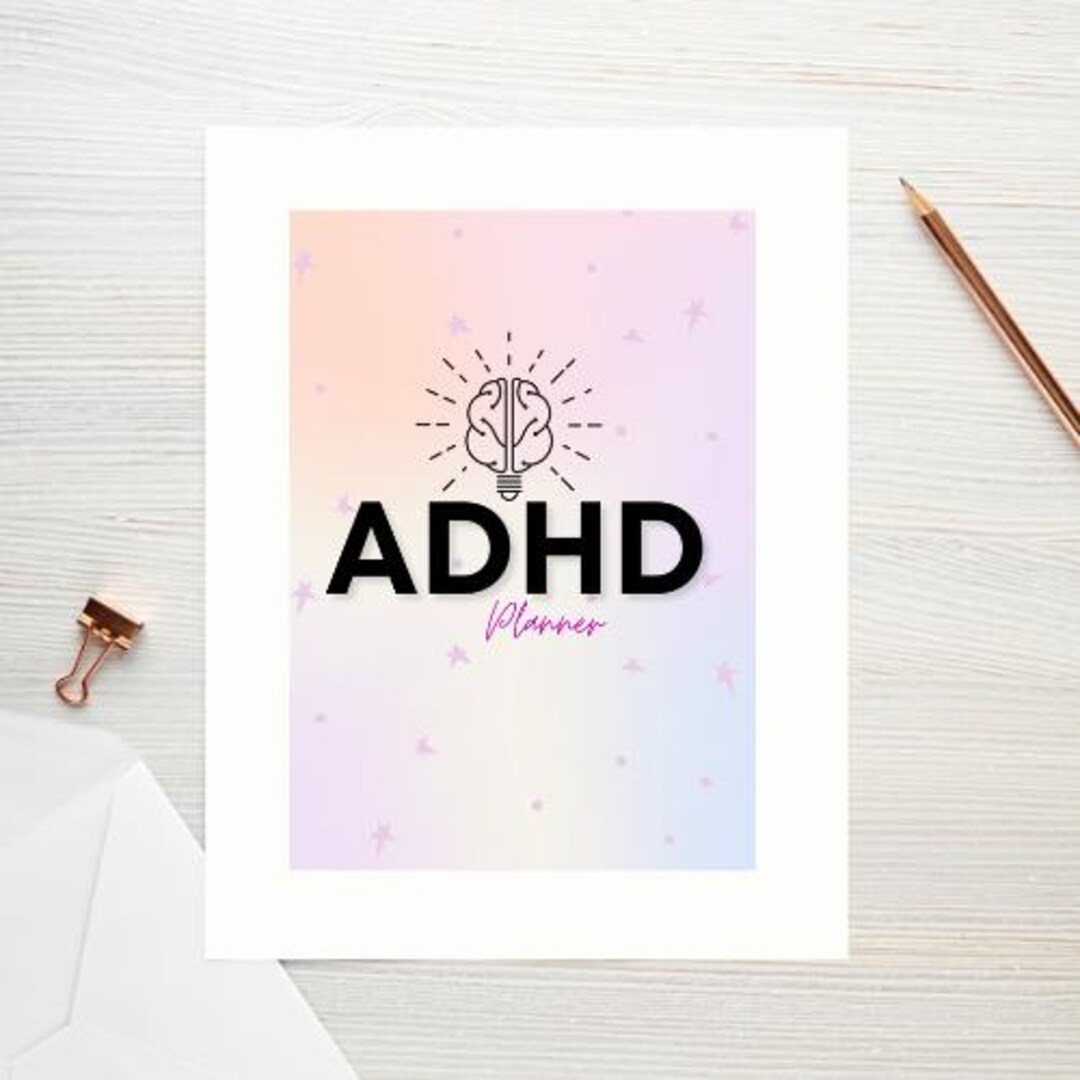ADHD Printable Planner | Life Organizer for Focus & Routine | Digital ...