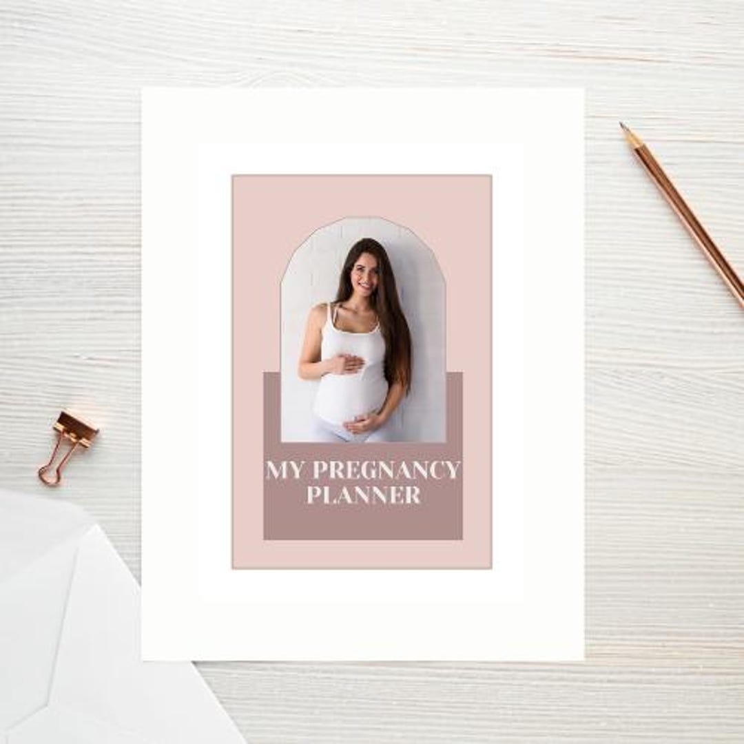 Printable Pregnancy Planner PDF | Week-by-week Guide, Baby Budget, Self ...