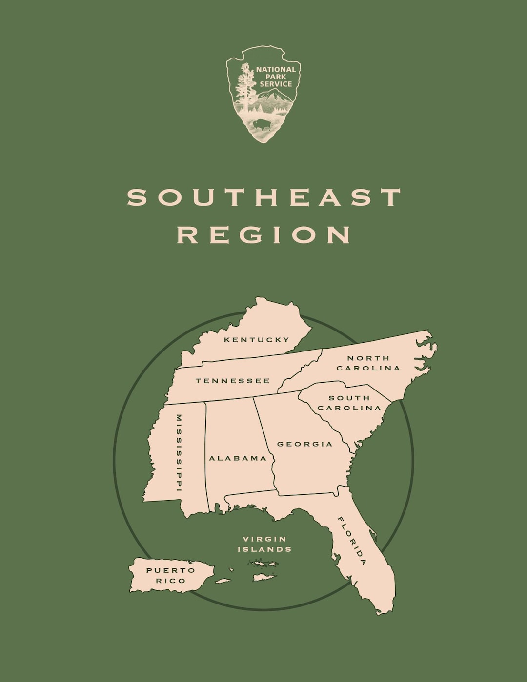 04 US National Park Brochure Sheets for Southeast Region | NPS ...