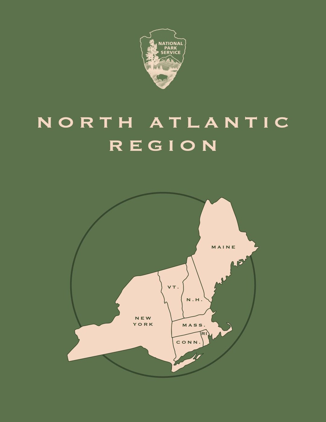01 US National Park Brochure Sheets for North Atlantic Region | NPS ...