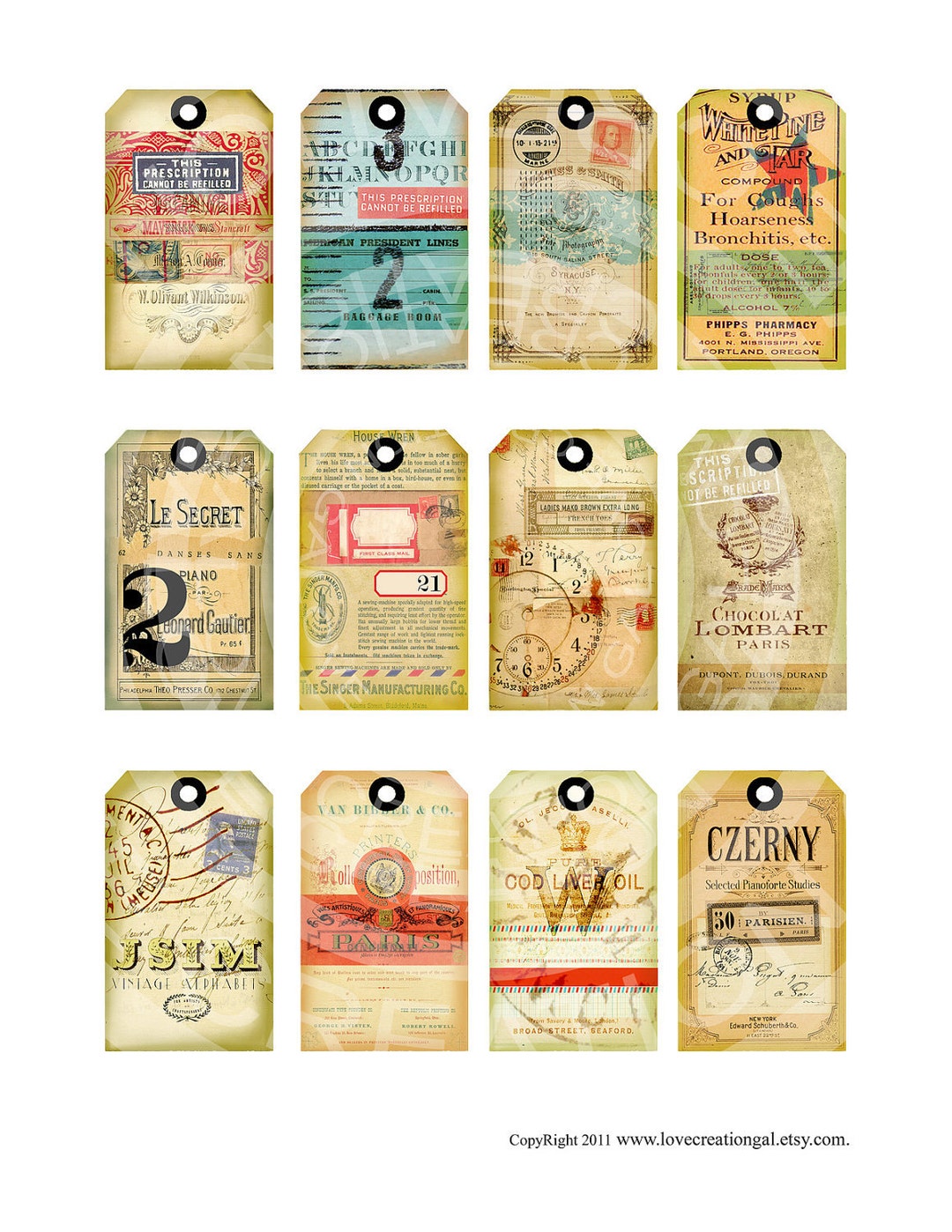 Vintage Ledge Background Texture Fabric Gift Price Tags Paris French ...
